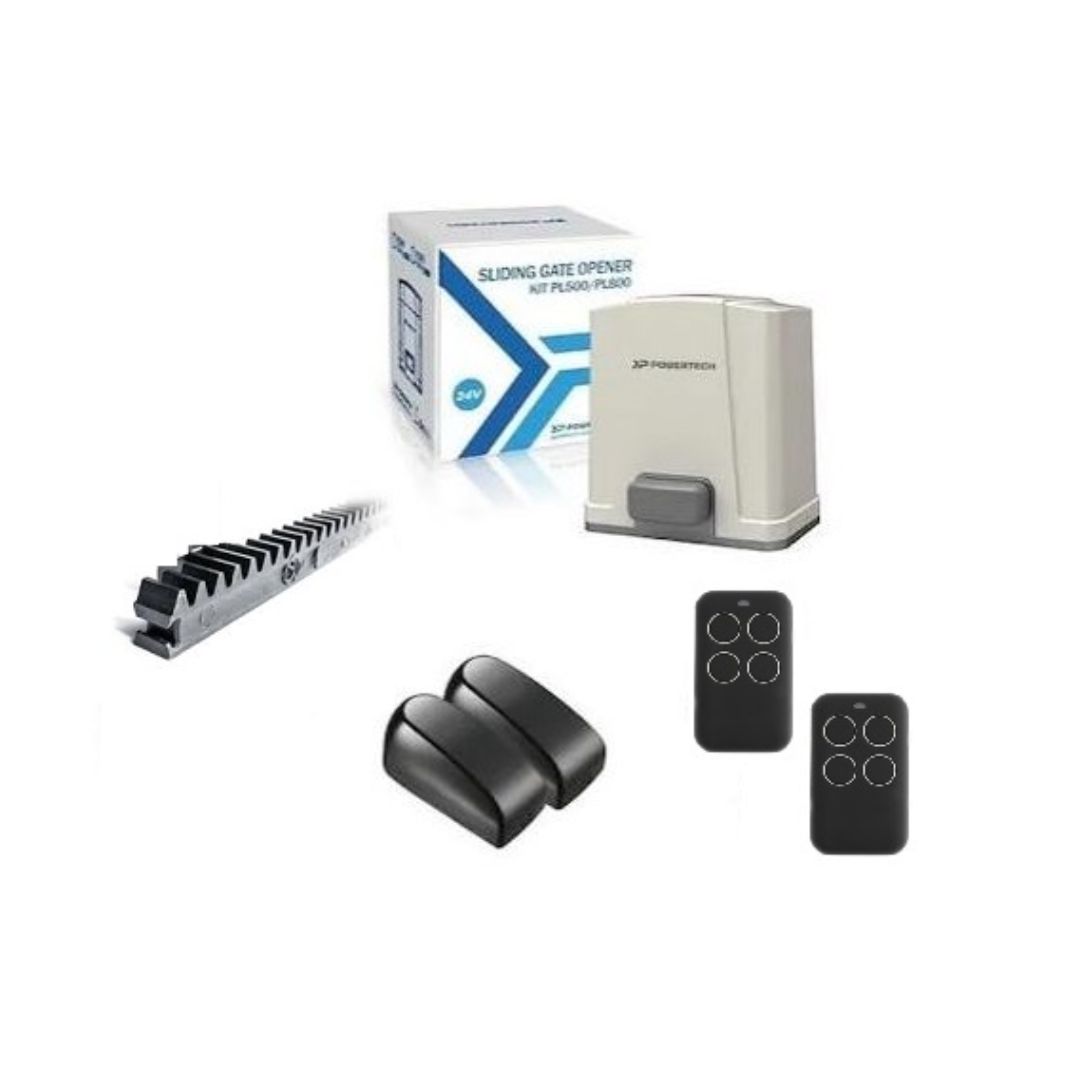 Kit POWERTECH PL500| Automatismo Portões de Correr 600Kg (24V ...